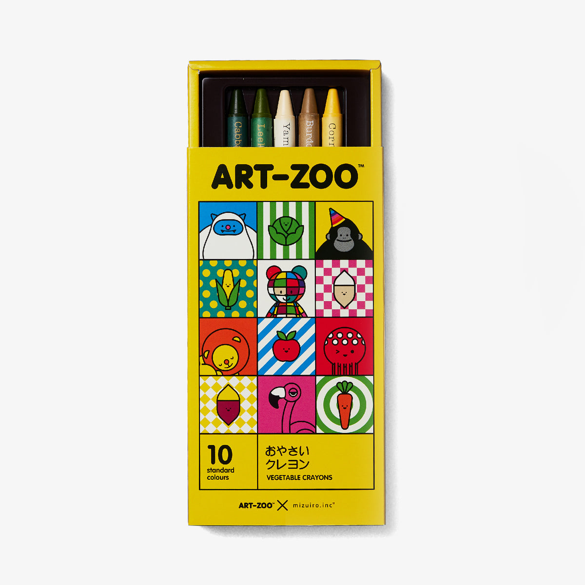 ART-ZOO X Mizuiro - Vegetable Crayon – ART-ZOO Store